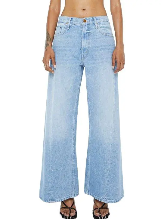 MOTHER Lil Lemon Wide Leg Jeans - Munchies