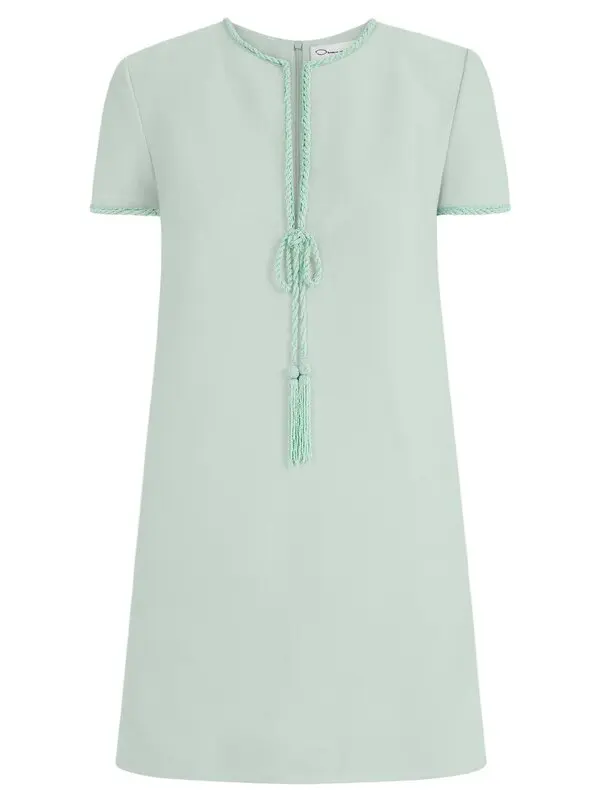 Oscar De La Renta Beaded Bow-detail Shift Dress - One-color