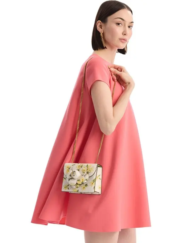 Oscar De La Renta Ylang Ylang Printed Mini Tro Bag - One-color
