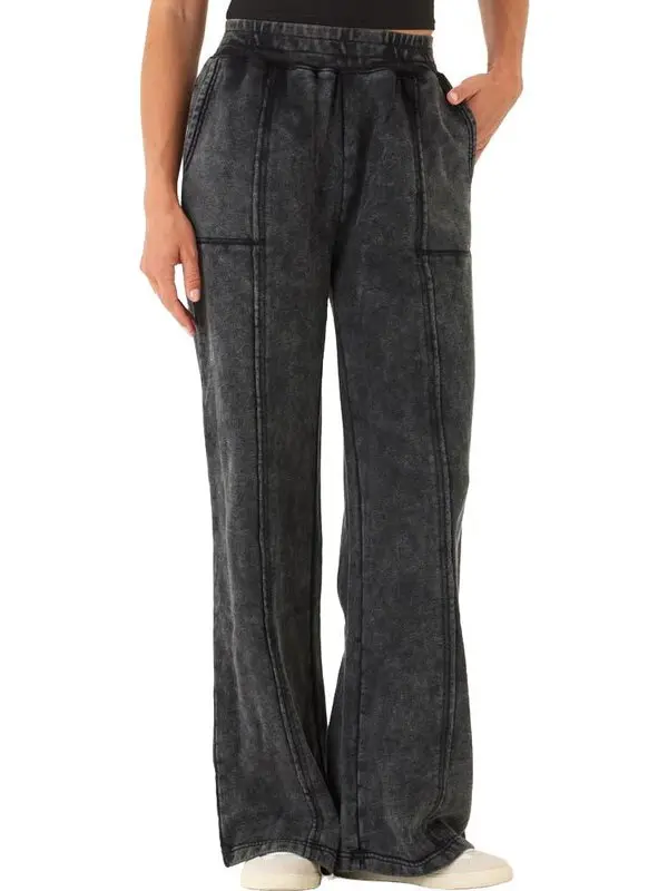 THREADS 4 THOUGHT Hester Wide Leg Pant - Black