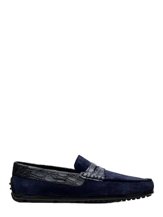ZELLI ITALIA Monza Driving Loafer - Navy