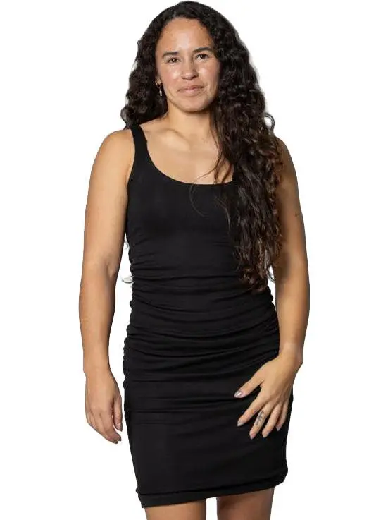 LEISURE LAB Capri Day Dress - Black