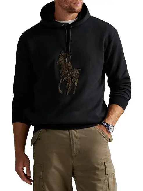 Polo Ralph Lauren Big Pony Double-knit Hoodie - Polo Black