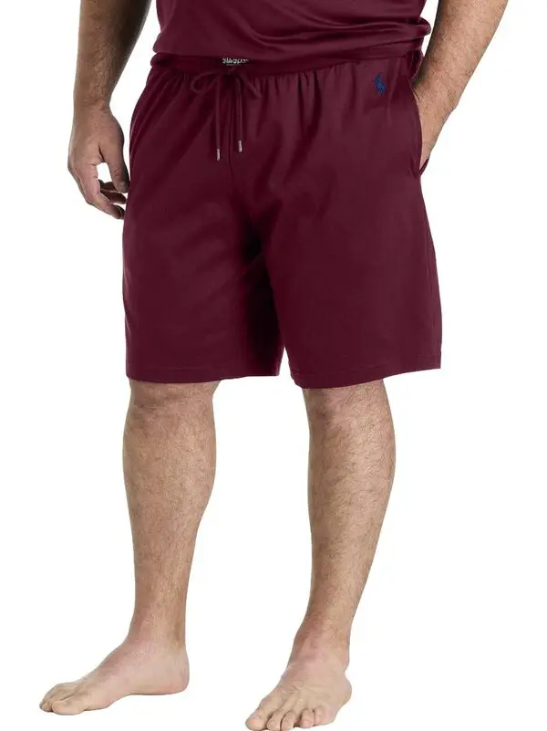 Polo Ralph Lauren Big & Tall Sleep Shorts - Classic Wine