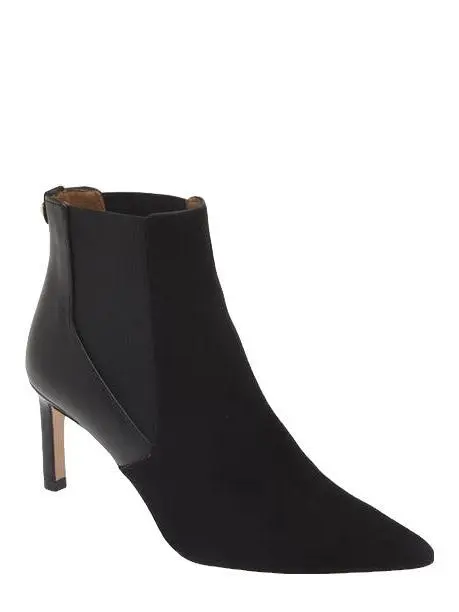 BOSS Janet Pointed Toe Chelsea Boot - Black