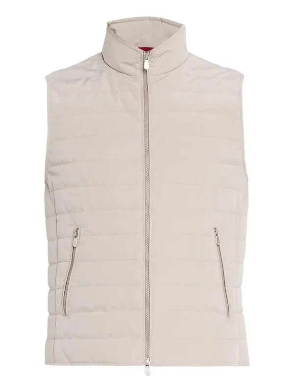 Brunello Cucinelli Bonded Nylon Down Vest - Cjm82 Cold