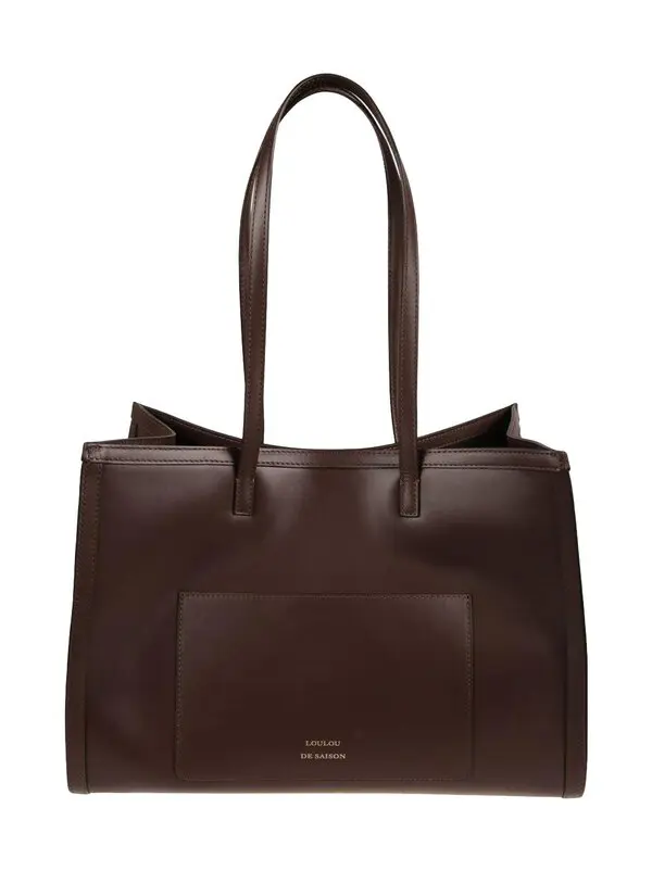 Loulou De Saison Anyla Large Tote Bag - Brown