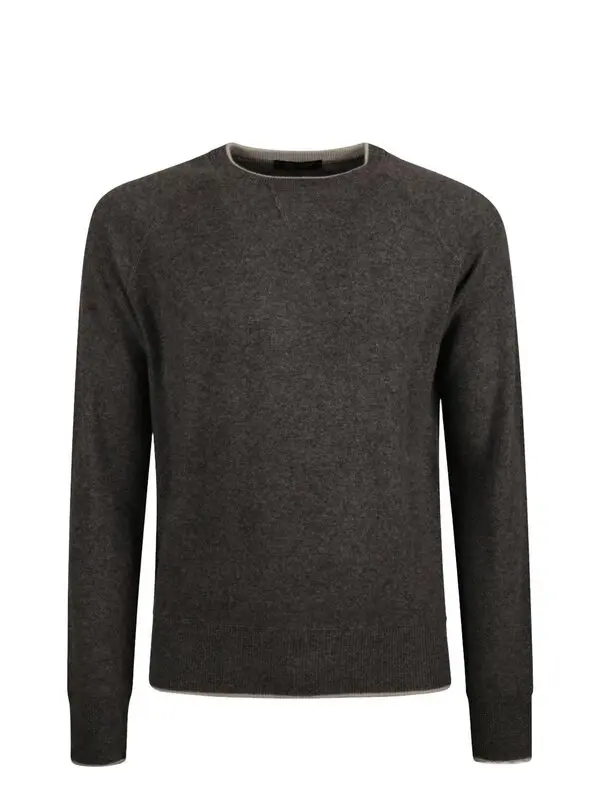 ARAGONA Cashmere Sweatshirt - Grey