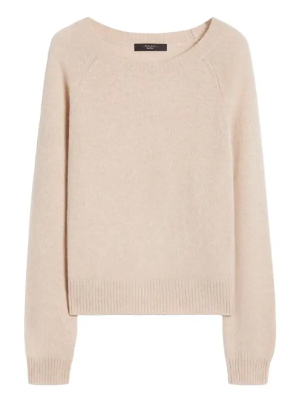 Max Mara Cashmere Crew-neck Sweater - Sand