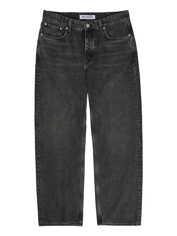 WON HUNDRED Steve Straight-leg Denim Jeans - Grey