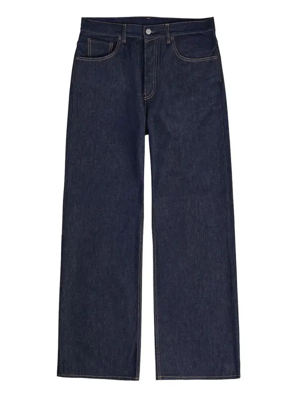 Acne Studios Wide-leg Denim Jeans - Indigo