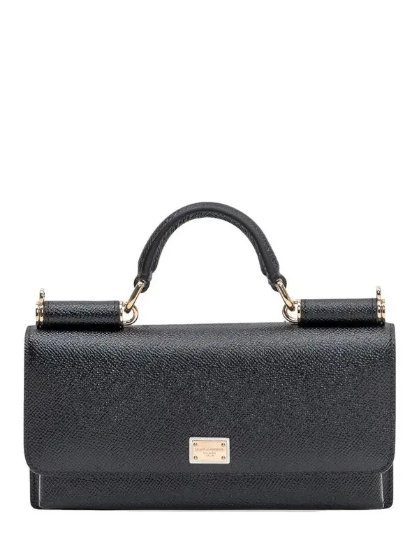 Dolce & Gabbana Phone Bag Dauphine - Black