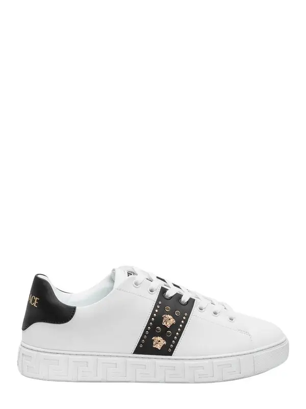 Versace Bio Fabric Sneakers - White