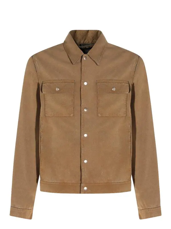 MAISON MARGIELA Cotton Denim Jacket - Beige