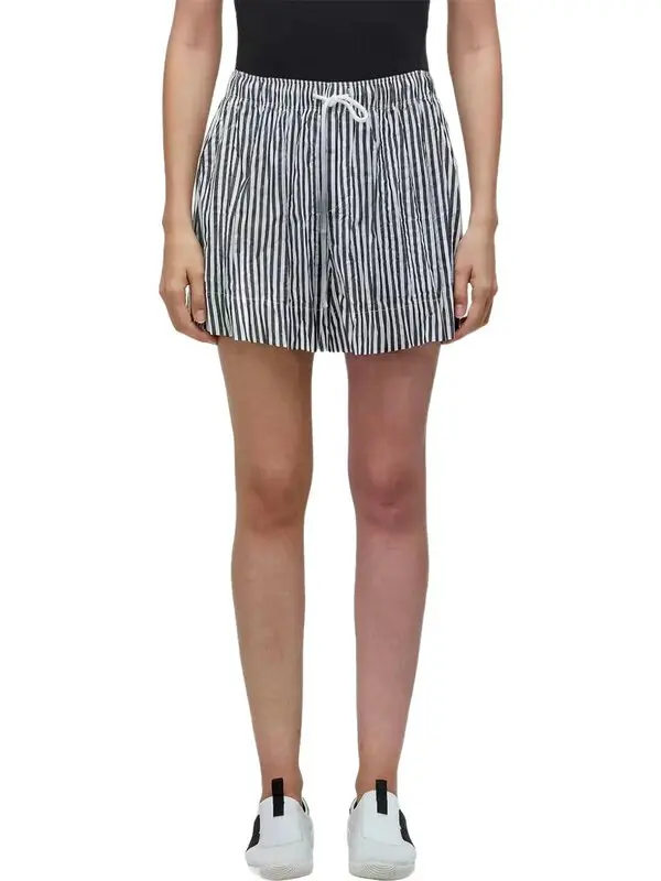 OSKLEN Striped Drawstring Shorts - Blue