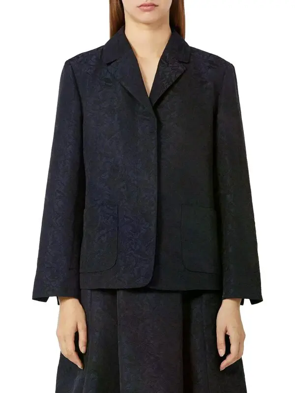 Max Mara Long-sleeve Blazer - Blue