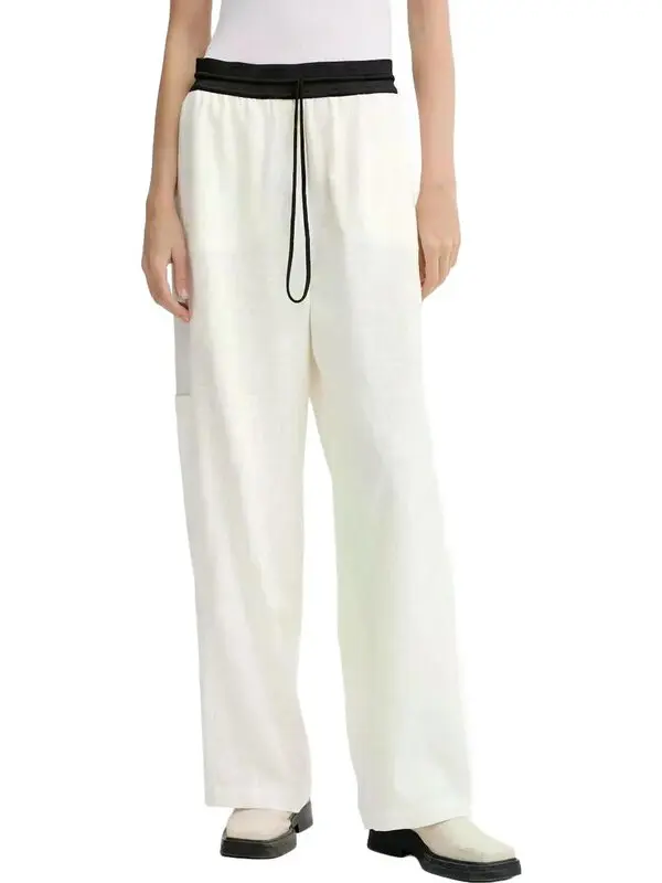 MMC STUDIO Linen Pocket Trousers - Neutrals