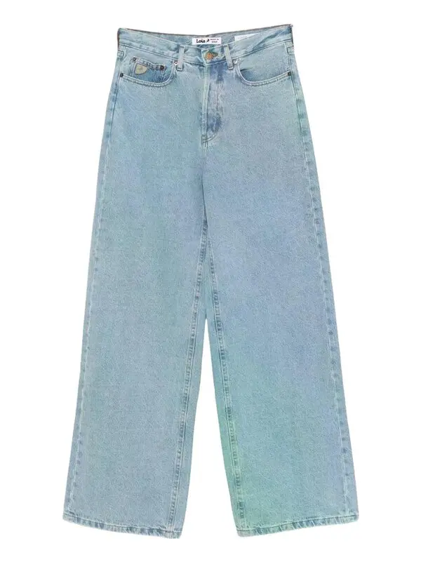 LOIS Skater Wide-leg Jeans - Blue