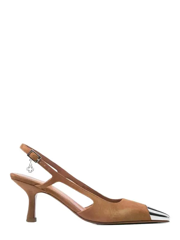 Maje Suede Pumps - Brown