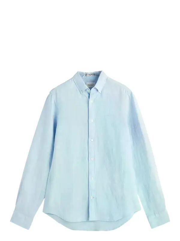 Gant Button-down Long-sleeved Shirt - Blue