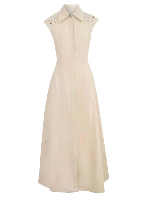 Clea Franca Midi Dress - Neutrals