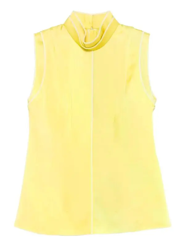 JIL SANDER Sleeveless Blouse - Yellow