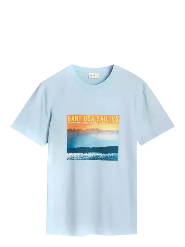 Gant Printed T-shirt - Blue