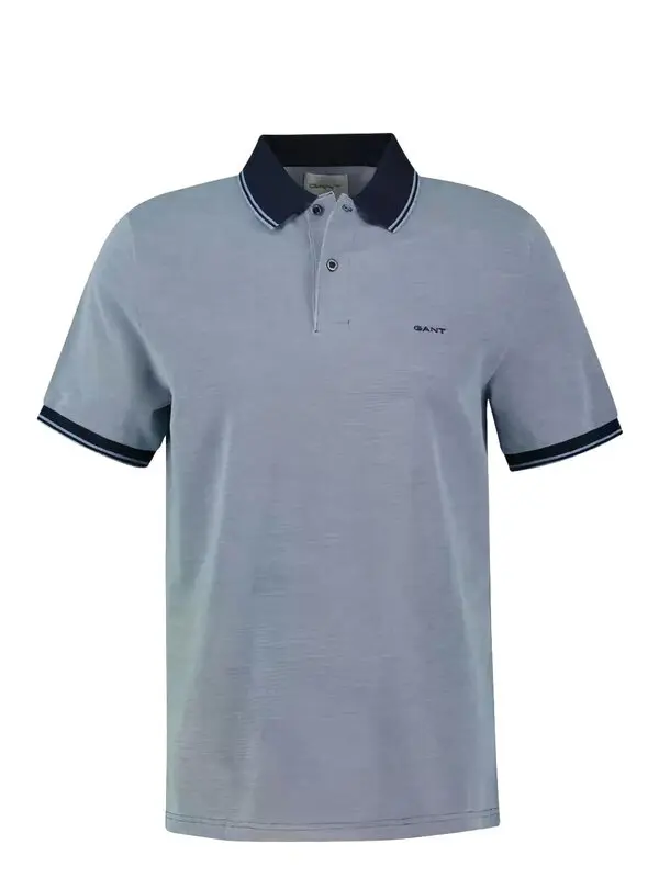 Gant Short-sleeve Polo Shirt - Blue