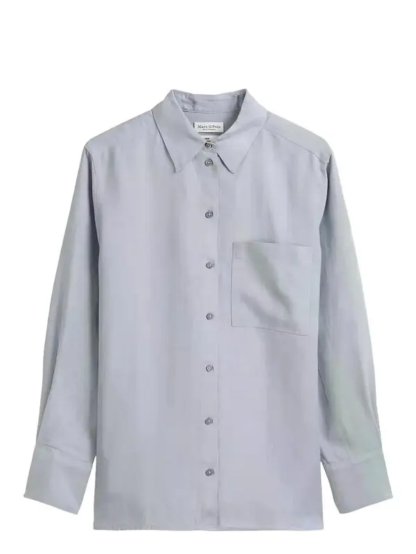 Marc O'polo Chest-pocket Shirt - Blue
