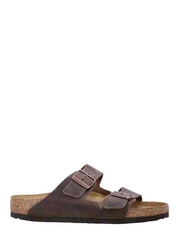 BIRKENSTOCK Arizona Leather Sandals - Brown