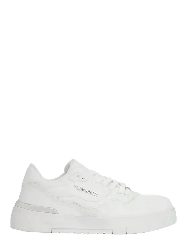 PLEIN SPORT Apollo-1 Lace-up Sneakers - White
