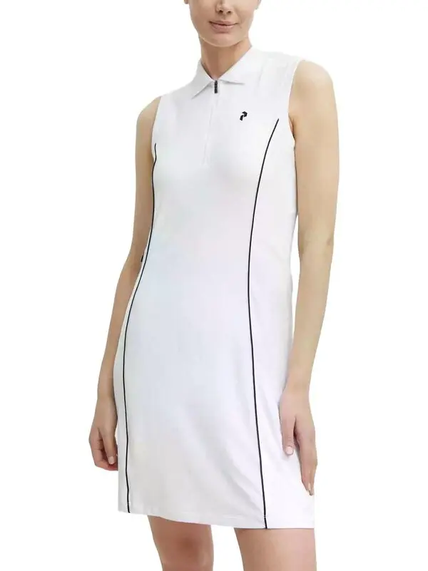 PEAK PERFORMANCE Zip-fastening Sleeveless Mini Dress - White