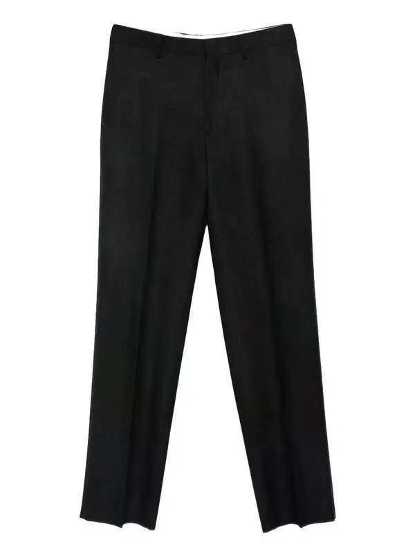 Tagliatore Wool Tailored Trousers - Grey