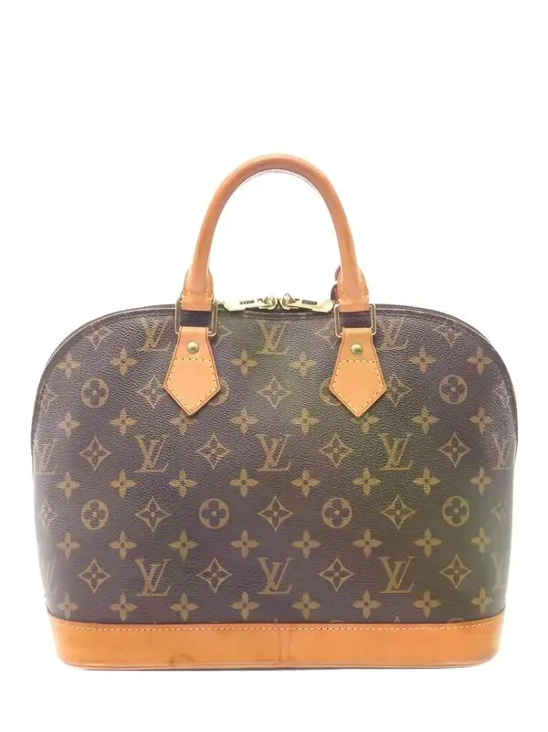 LOUIS VUITTON 1999 Alma Pm Monogram Tote Bag - Brown
