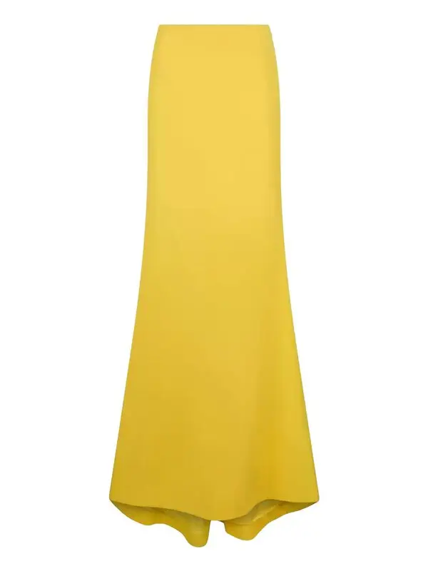 Valentino Garavani Flared Long Skirt - Yellow