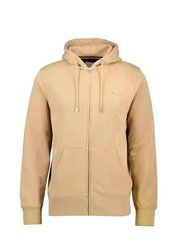 Gant Zip-fastening Hoodie - Neutrals