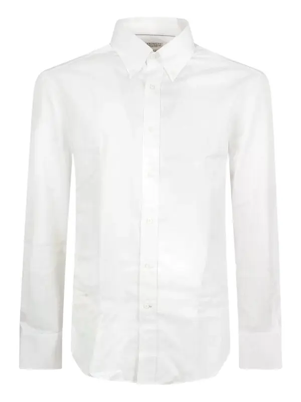 Brunello Cucinelli Cotton Shirt - White
