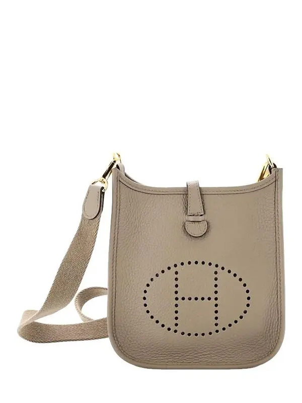 HERMES Tpm Evelyne Bag Gen Iii Clemence - Brown