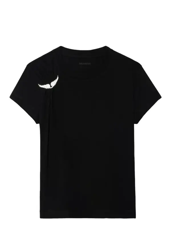 Zadig&Voltaire Logo-detail T-shirt - Black