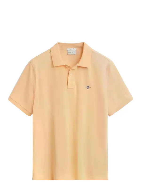 Gant Collared Polo Shirt - Orange