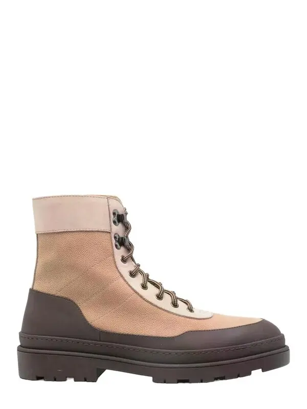 Brunello Cucinelli Lace-up Boots - Neutrals