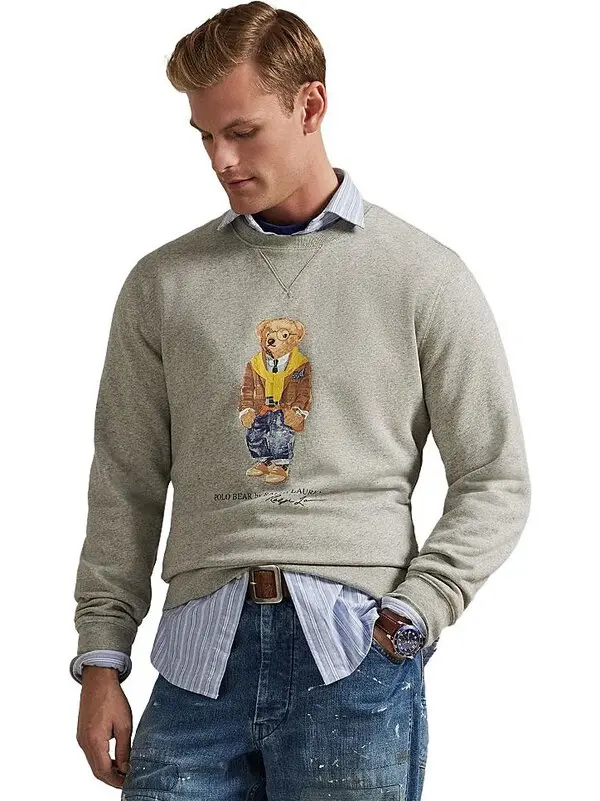 Polo Ralph Lauren Polo Bear Fleece Sweatshirt - Grey