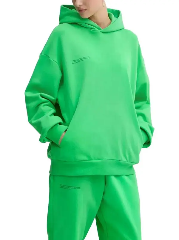 PANGAIA Lettering Hoodie - Green
