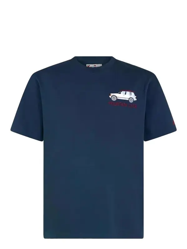 MC2 SAINT BARTH Car-motif T-shirt - Blue