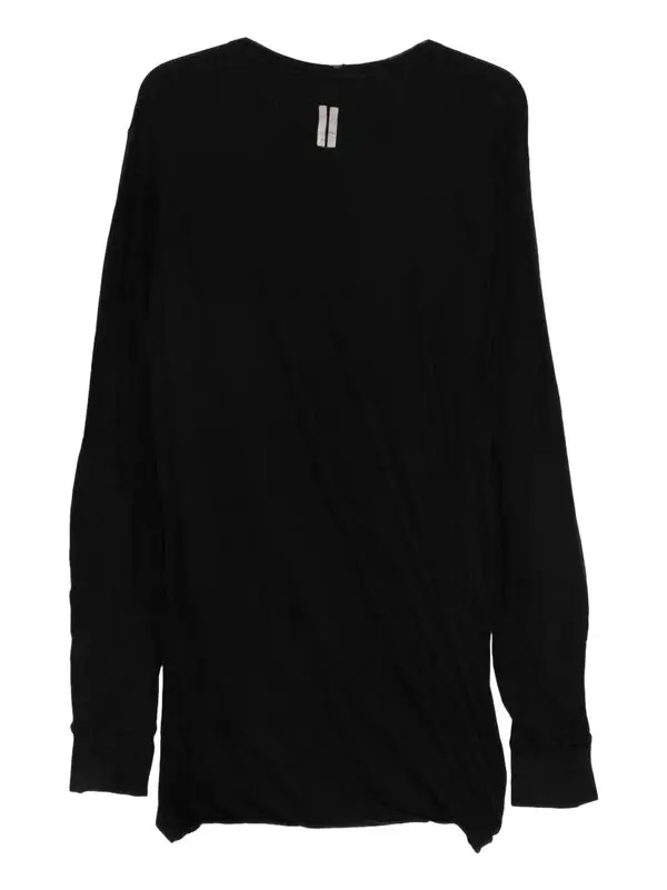 Rick Owens Jumbo Double Long-sleeved T-shirt - Black