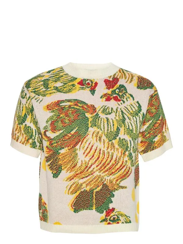 Henrik Vibskov Chicken-motif T-shirt - Neutrals