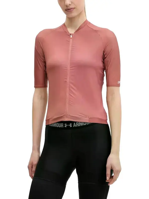 POC Zip Short-sleeve Top - Pink