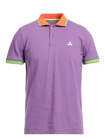 Peuterey Polo Shirt Mauve Size Cotton, Elastane - Purple