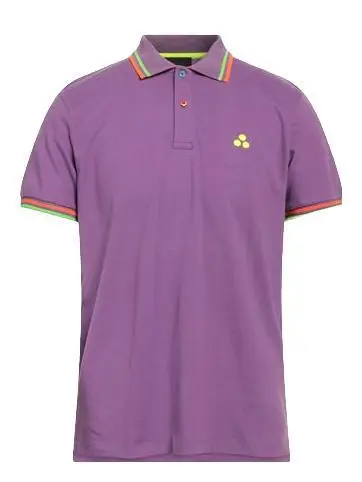 Peuterey Polo Shirt Size Cotton, Elastane - Purple