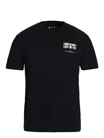 John Richmond T-shirt Size Cotton, Elastane - Black